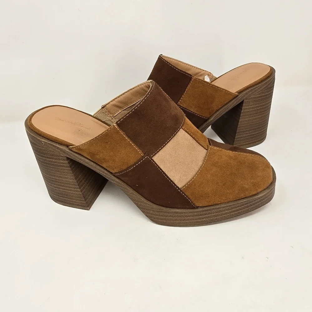 Universal Thread | Shoes | Universal Thread Women Platform Mule Heels ...